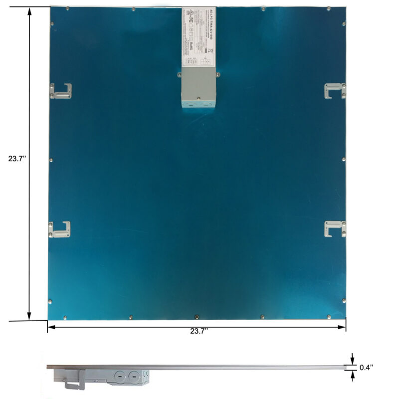 2x2 LED Panel Light 40W 4000K 5000K Edge-lit Drop Ceiling Light