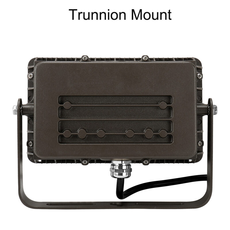 45W 60W 5000K Flood Lights Outdoor with Trunnion Mount