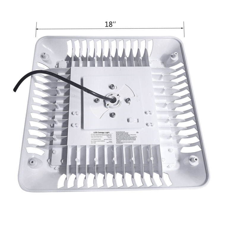 150W 200W 5000K Daylight 1-10V Dim LED Canopy Ceiling Light