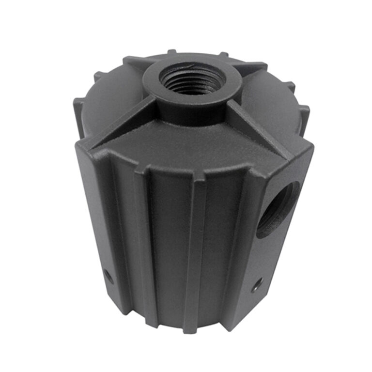 Round Tenon Reducer 2-3/8" to 1/2" NPT Hub Slipfitter Adaptor