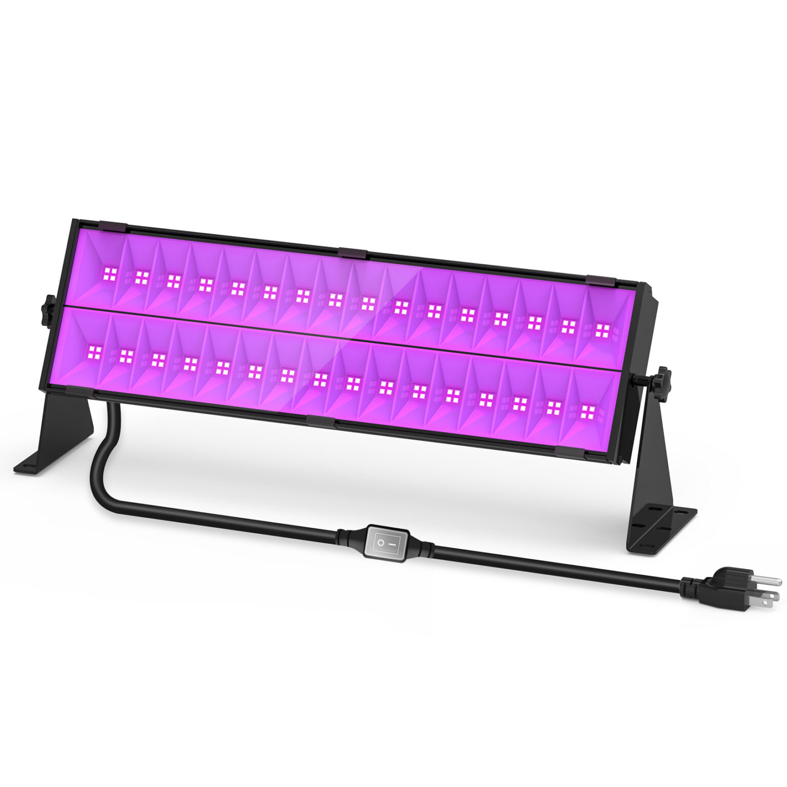 150W LED UV Black Light Bar with Plug & Switch for Glow Party