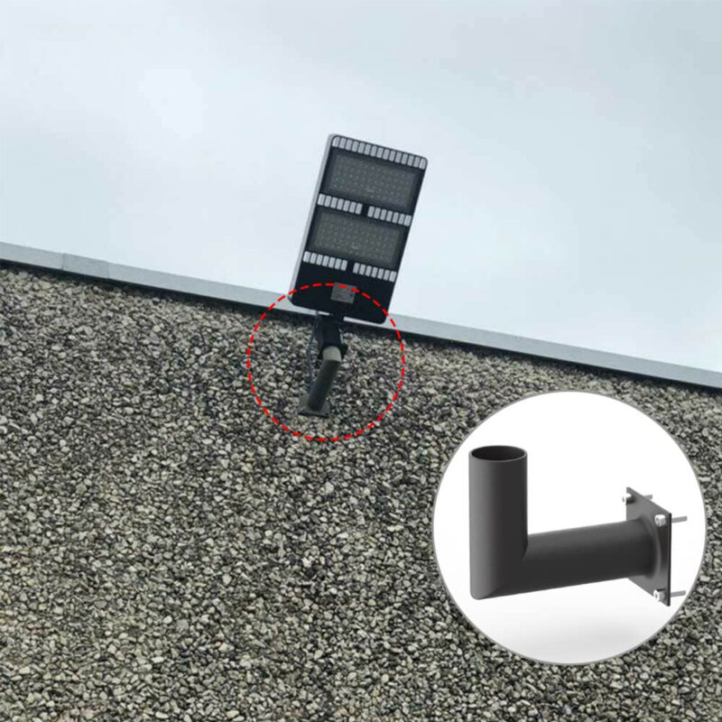 90 Degree Wall Mount L Shape Bracket for 2.38in Slip Fit Lights