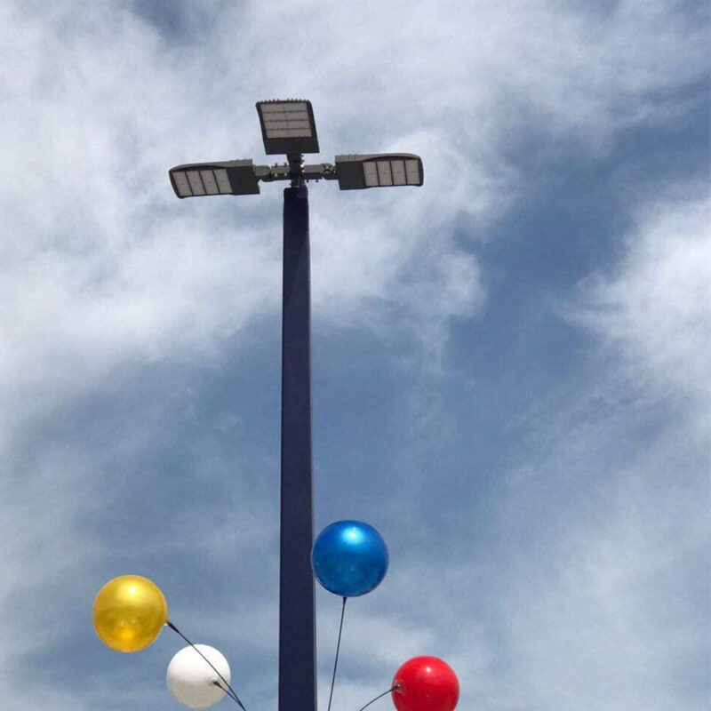 90 Degree Triple Pole Mount Bracket with 2.38in Horizontal Tenons