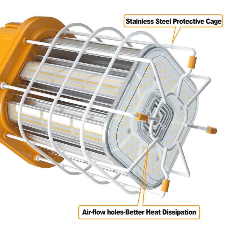 Linkable LED Temporary Work Light 80W-150W 5000K Daylight