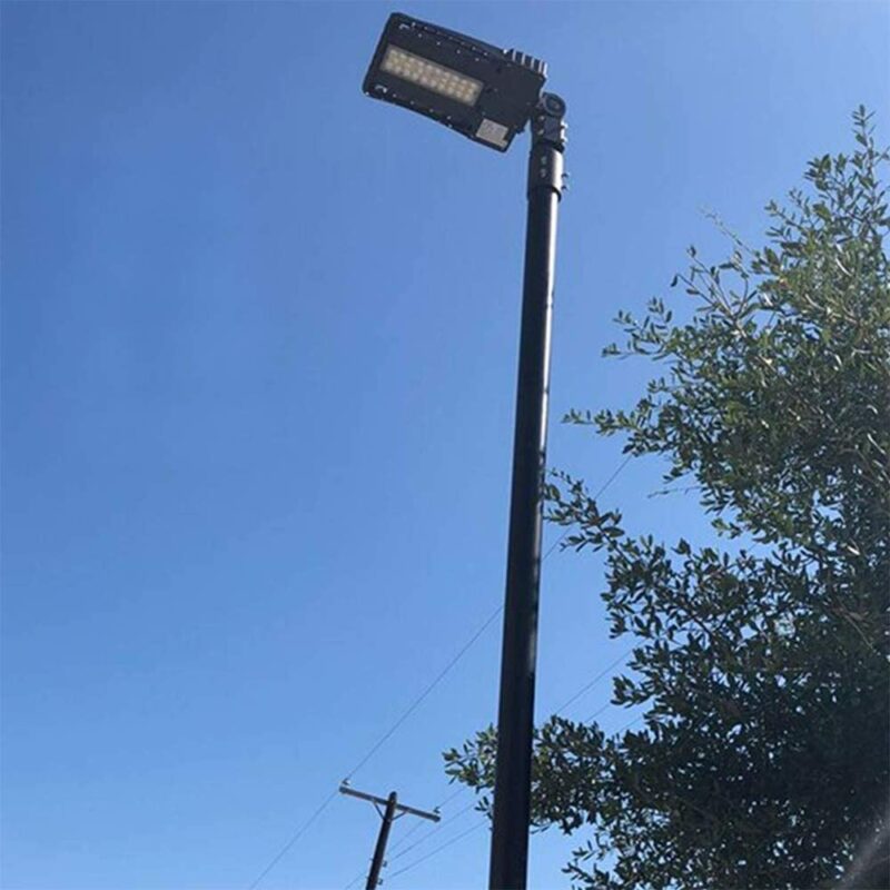 5 Inch Round Pole Mount Bracket Tenon Adaptor with 2.38in Tenon