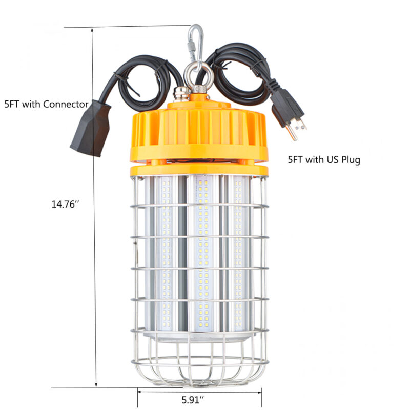 Linkable LED Temporary Hanging Work Light 100W 150W 5000K
