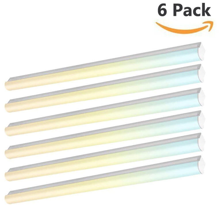 LED Linear Strip Lights 8FT Power and CCT Tunable Lowbay Light