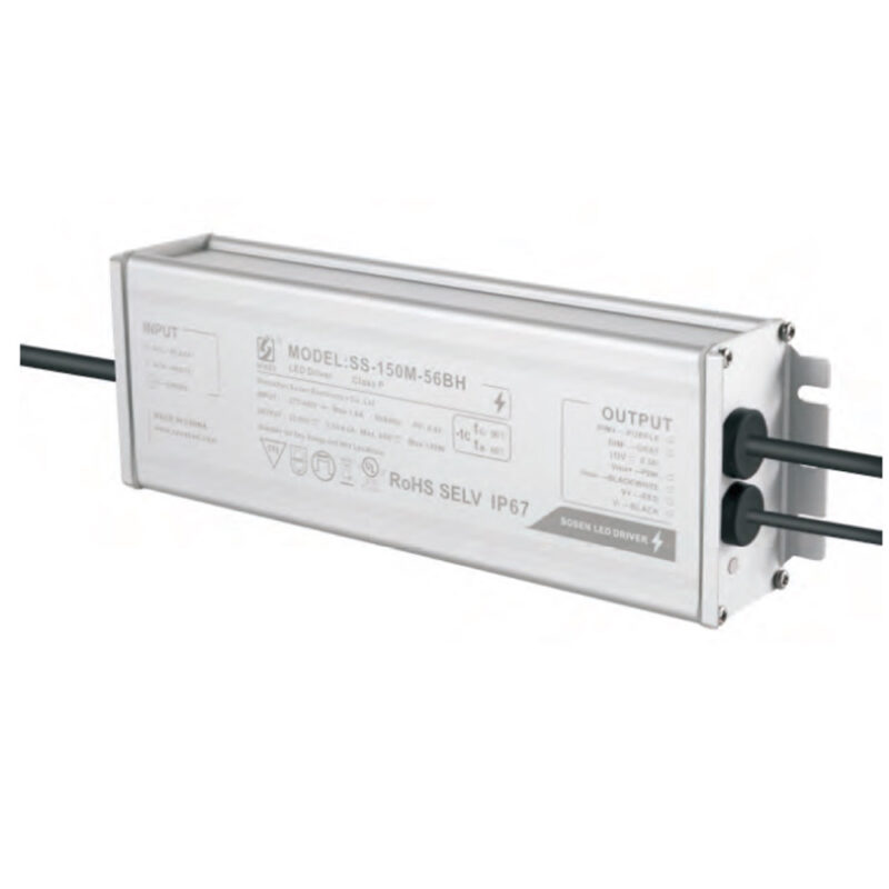 150W LED Driver Power Supply, Transformer 277-480V to 22-56V