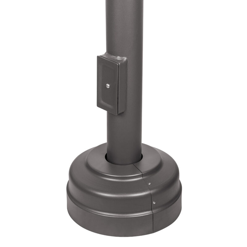 Round Straight Steel Poles 3in 4in 5in 10ft 15ft 20ft 25ft 30ft