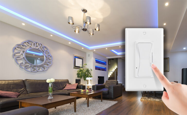 0-10V Digital Dimmer Light Switch for Dimmable LED Lights