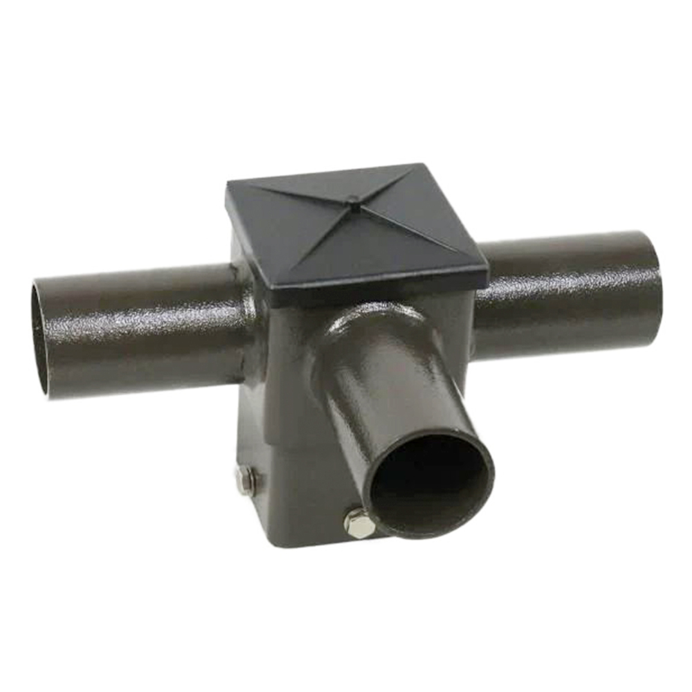 Tenon Adaptor for 4 inch Square Pole with Four 2.38 inch Tenons