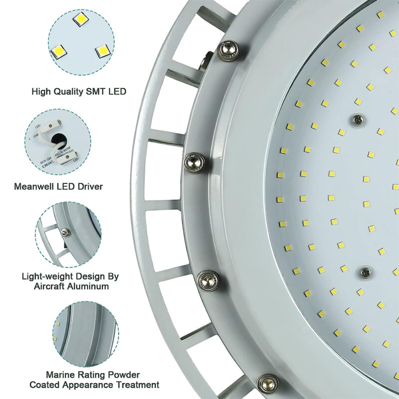 Explosion Proof High Bay LED Light 100W 150W 200W IP66