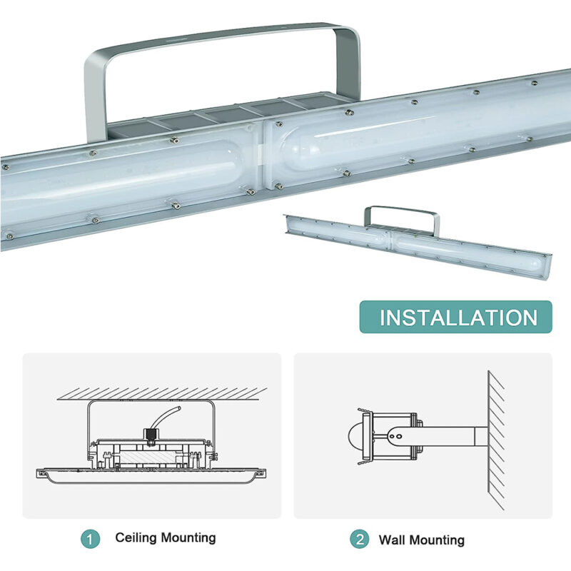40W 60W 80W 2FT 4FT LED Explosion Proof Linear Light IP66